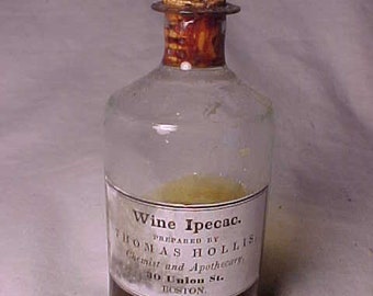 Pontil Medicine Bottle - Etsy
