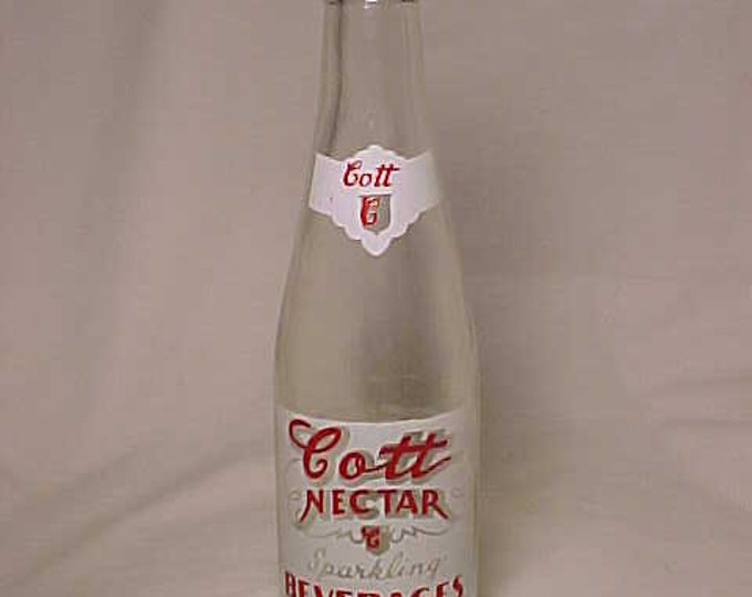 C1940s Cott Nectar Sparkling Beverages Cott Beverage Corp. New Haven ...