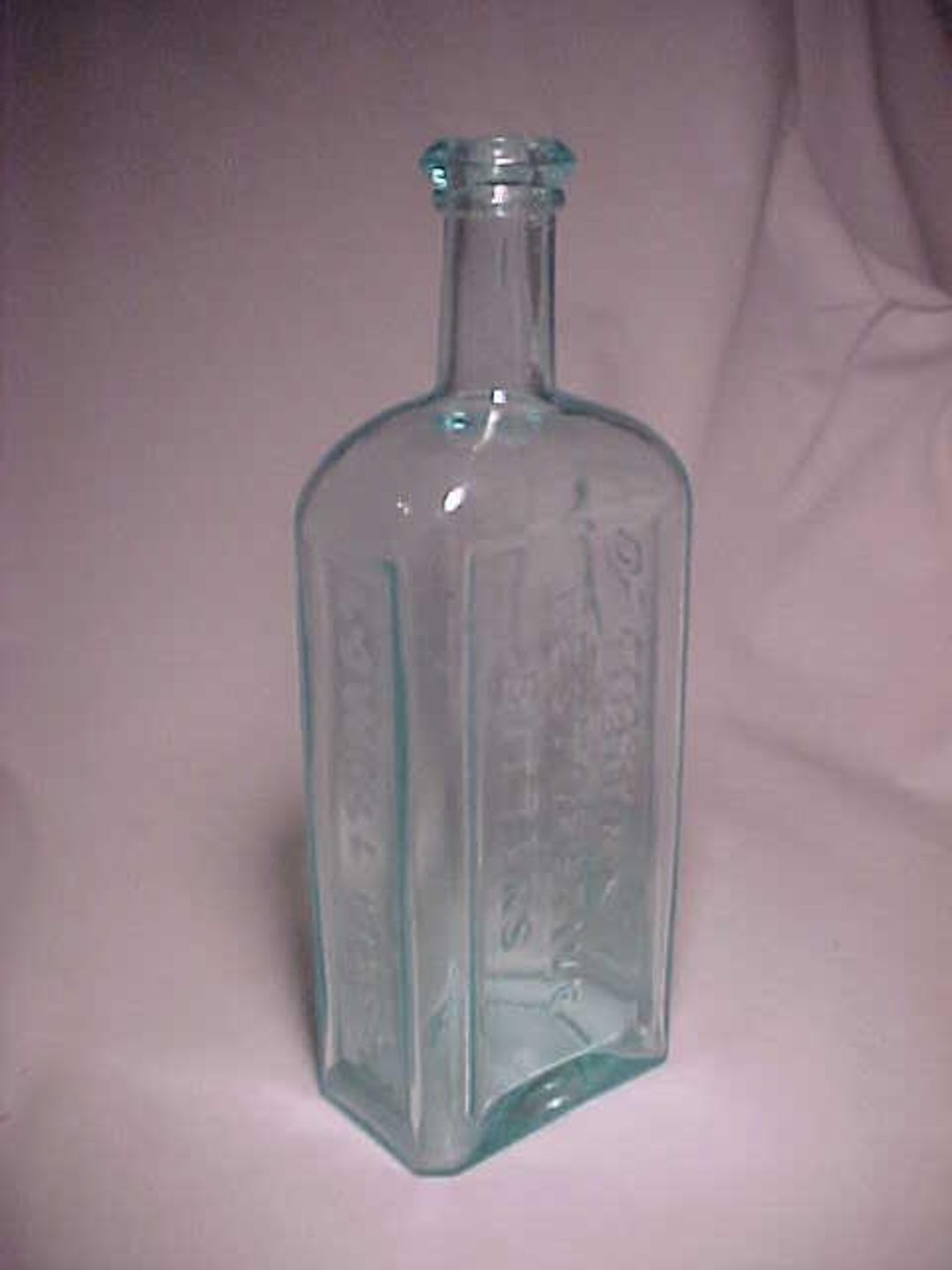 C1870s Dr. Geo. Pierce's Indian Restorative Bitters Lowell, Mass., Aqua ...