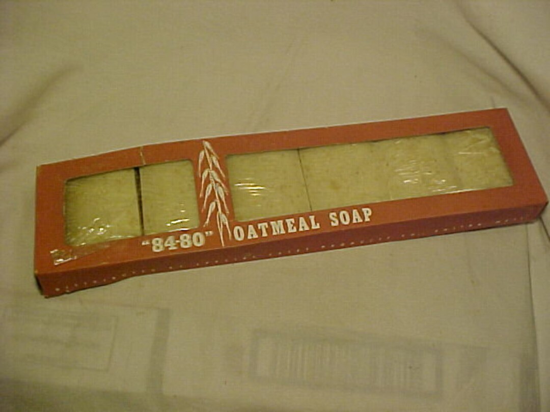 C1960s Six Bar Set of "84-80" Oatmeal Soap Special Sales Products Co ...