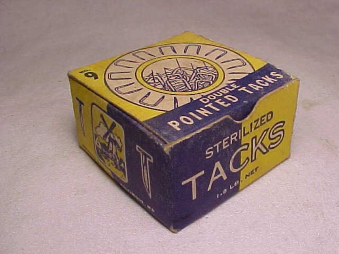 C1950s No.9 Double Pointed Tacks Holland Mfg. Co. Baltimore, MD ...