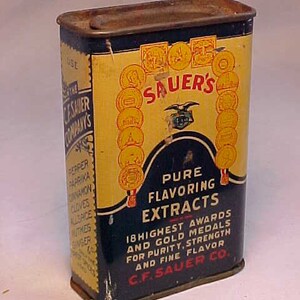C1920s Sauer's Ground Mustard by C. F. Sauer Co. Richmond, VA., Vintage ...