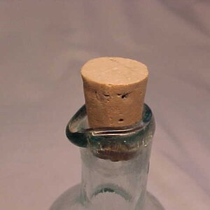 C1890s Hyde London Blown Glass Cork Top Pour Spout English Master Ink ...