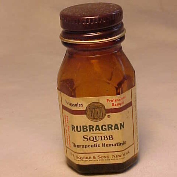 Squibb Bottle - Etsy