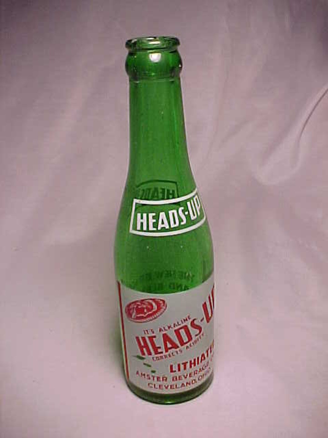 C1940s Heads up It's Alkaline Amster Beverage Co. Cleveland, Ohio, 7 ...