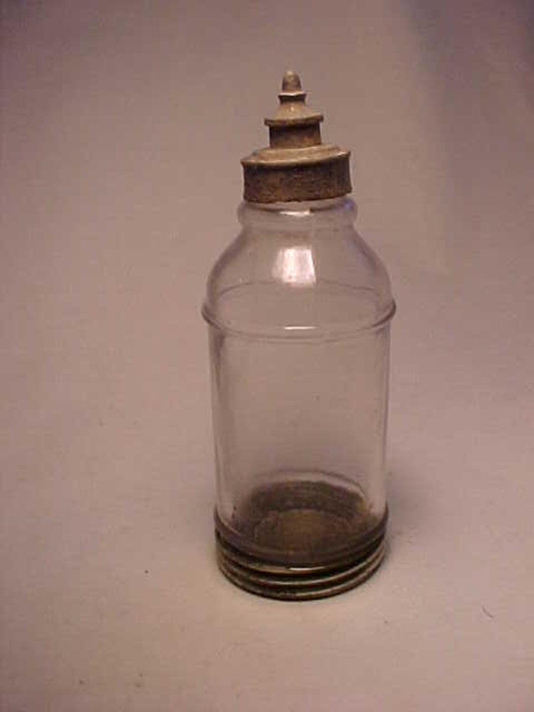 C1890s Very Strange Double Open End Tooth Powder Bottle With Both ...