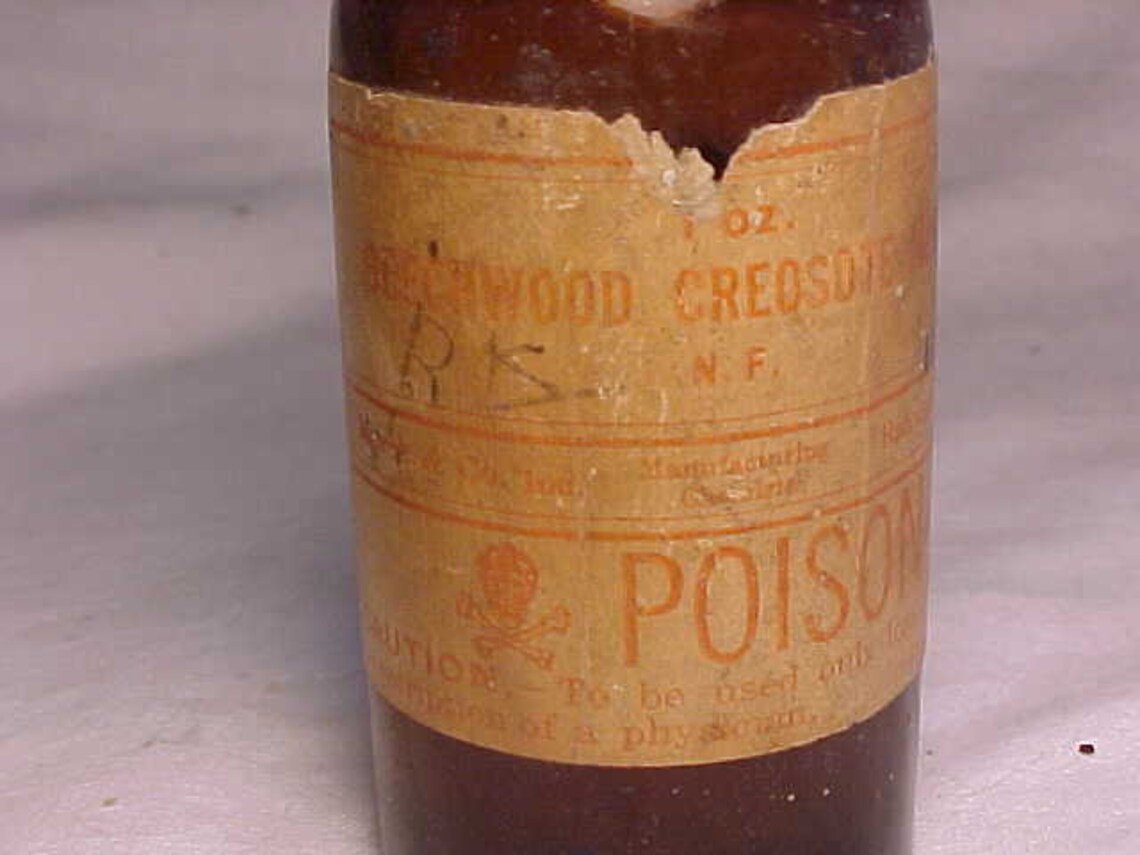 C1940s Poison Beechwood Creosote Merck Merck & Co. Rahway - Etsy