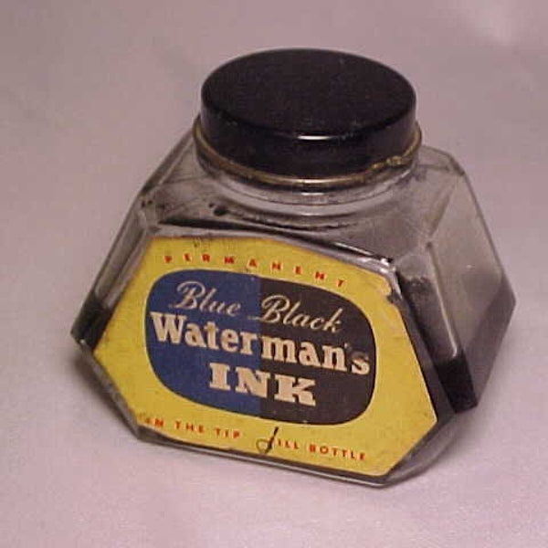 Antique Ink Bottle - Etsy