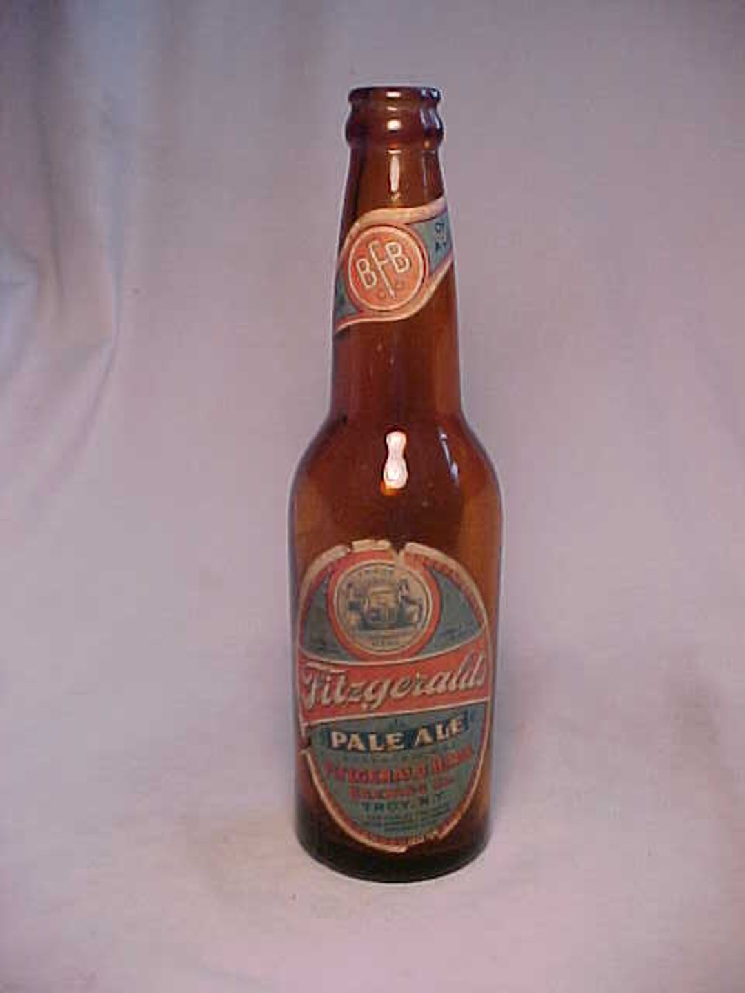 C1930 Fitzgerald's Pale Ale Fitzgerald Bros. Brewing Co. Troy, N.Y ...