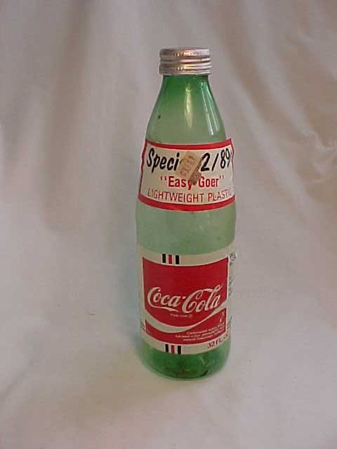 C1970s Coca Cola Easy Goer Lightweight Plastic Bottle Retro Collectible ...