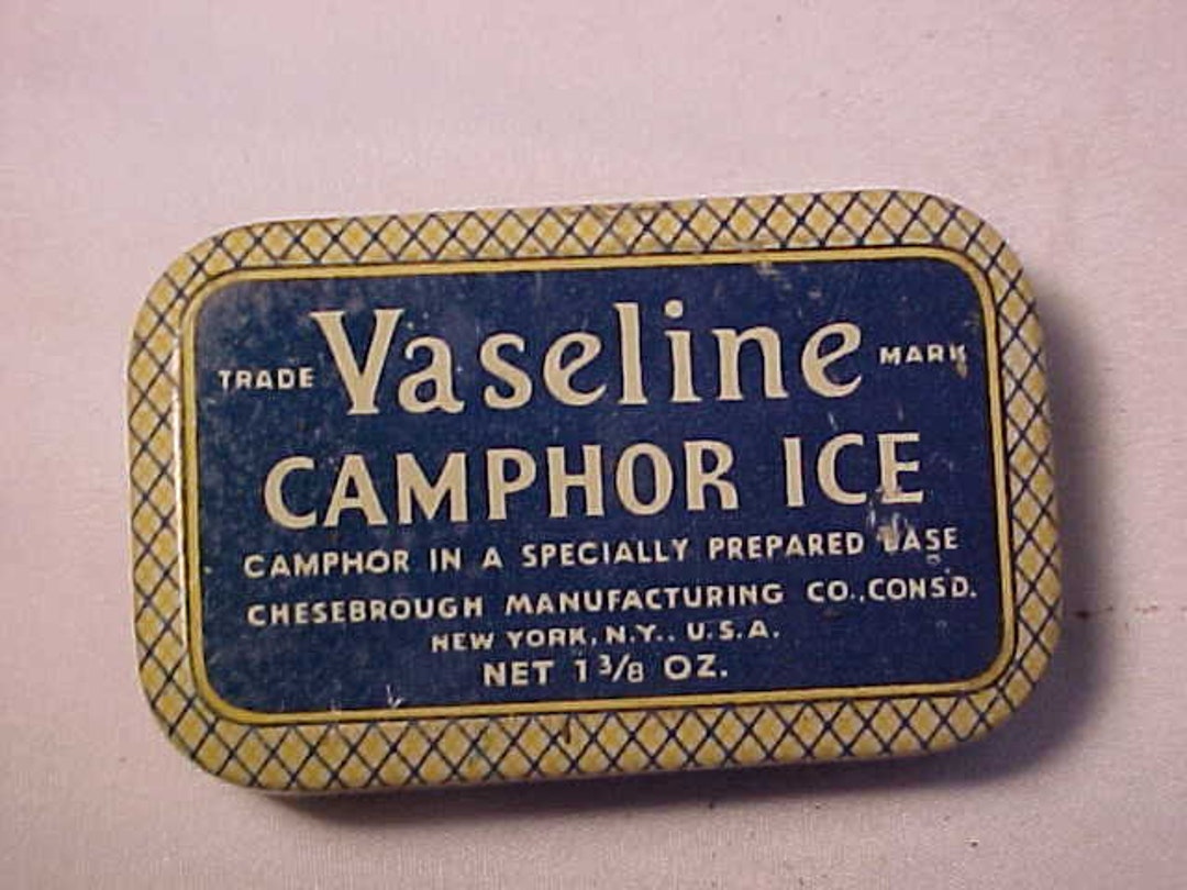 C1940s Vaseline Camphor Ice Chesebrough Co. New York, N.Y., Medical ...