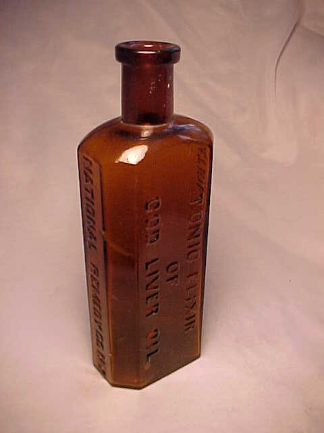 C1890s Tonic Elixir of Cod Liver Oil National Remedy Company New York ...