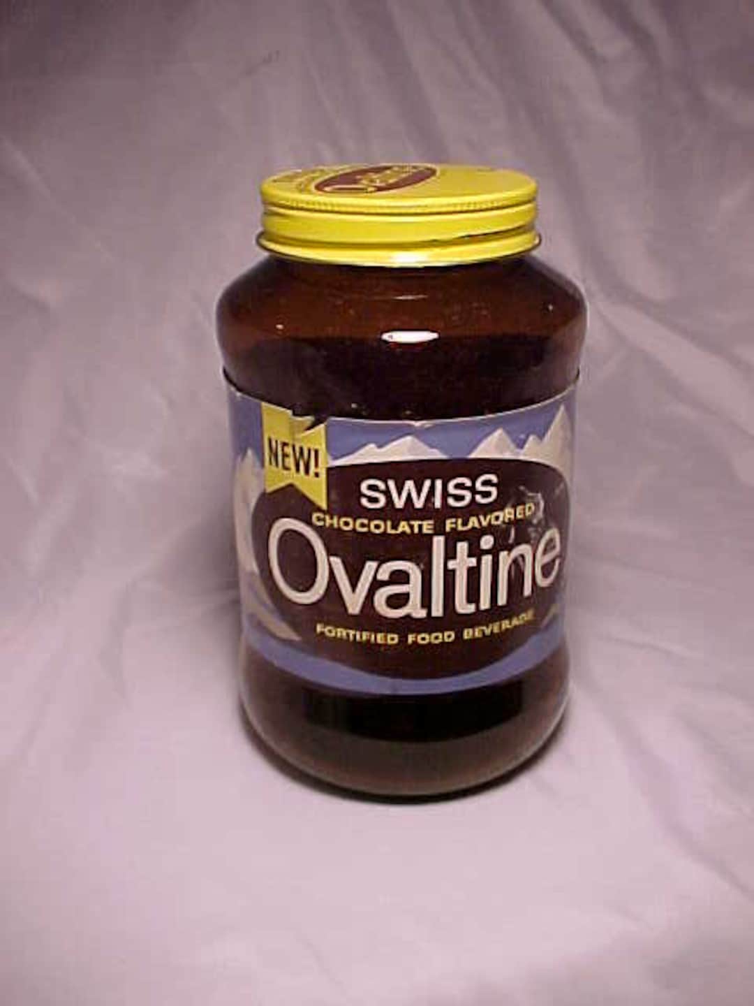 C1960s Swiss Chocolate Flavored Ovaltine Fortified Food Beverage ...