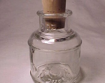 C1920s Unembossed Cork Top Cylindrical Round Inkwell Ink - Etsy