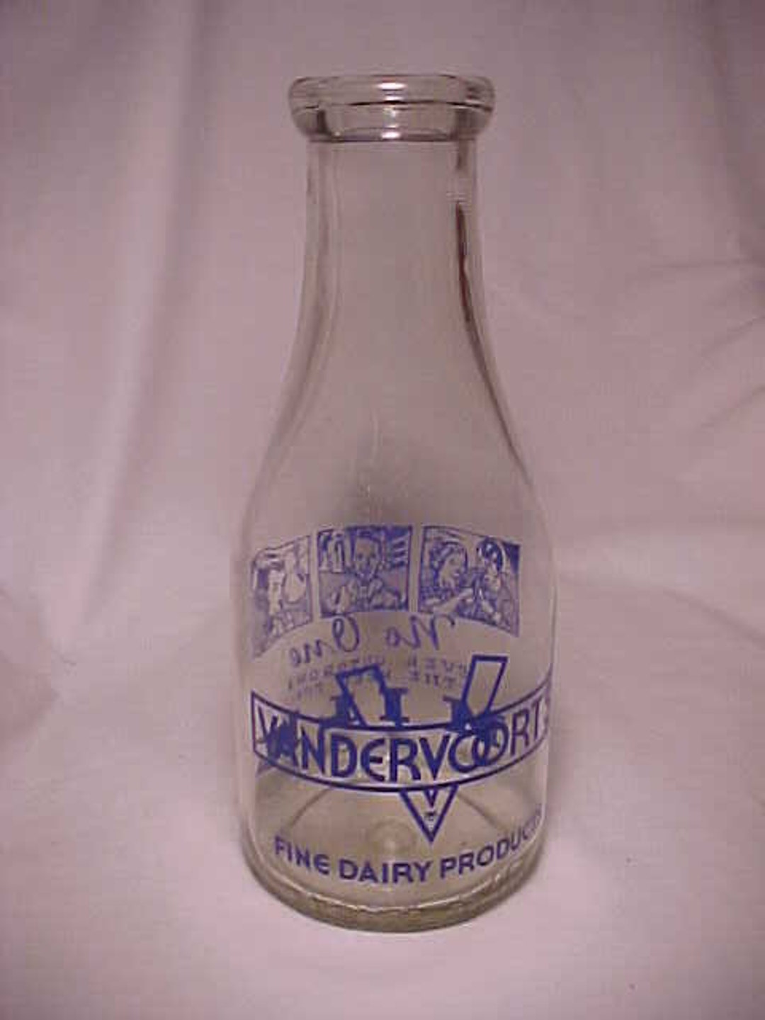 1943 Vandervoort's Fine Dairy Products Fort Worth, Texas, Blue Pyro ...