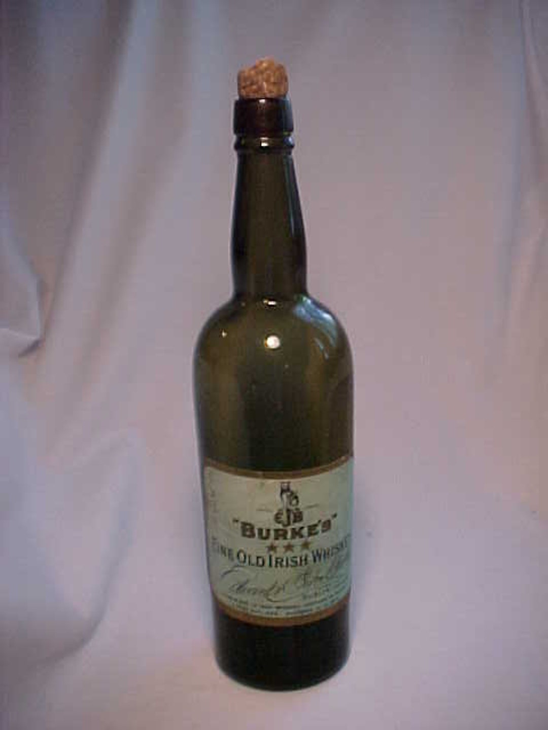 C1920-30s Burke's Fine Old Irish Whiskey Edward John Burke Dublin ...