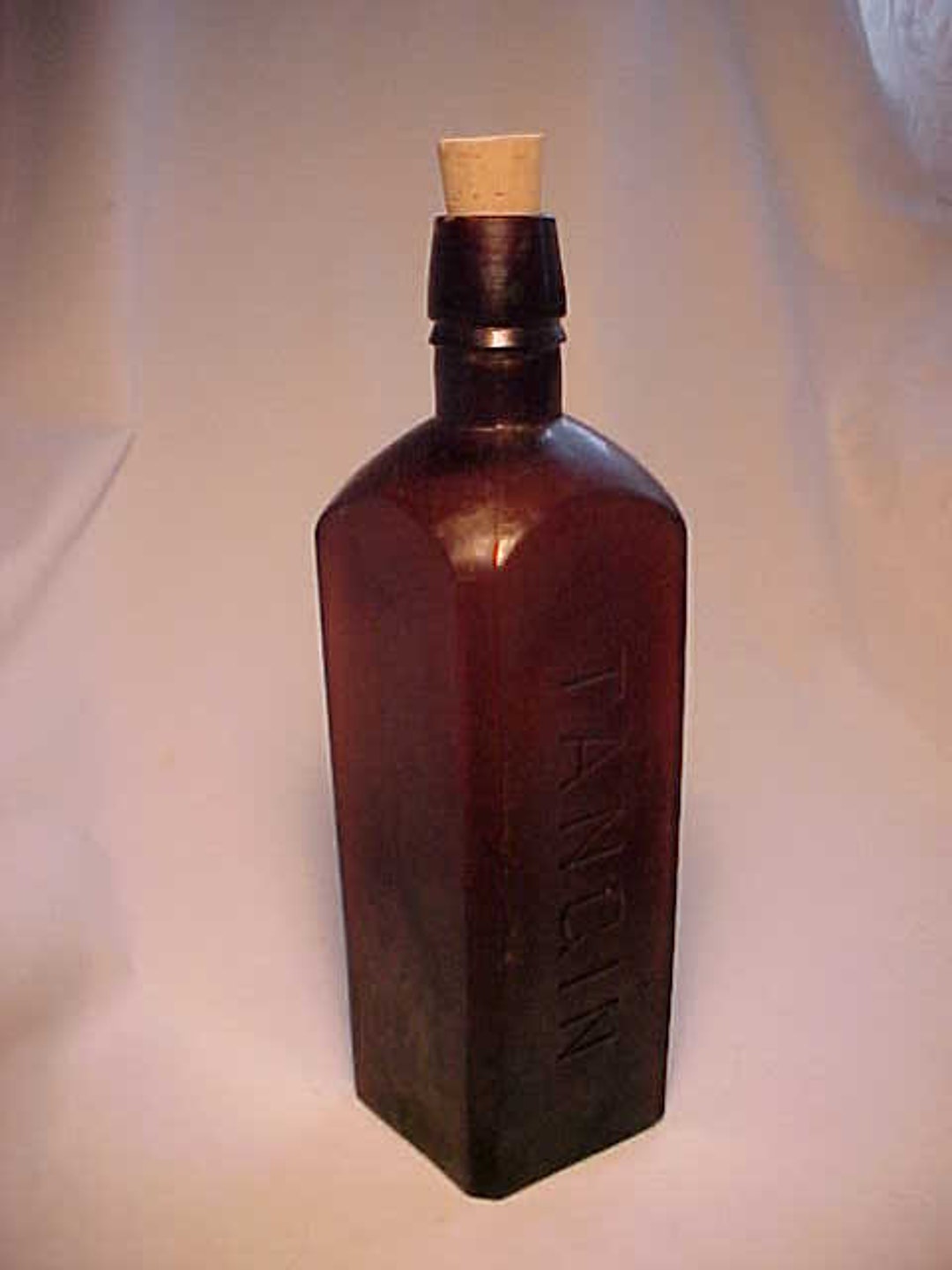 C1880s Tangin, Tangin, Cork Top Amber Bitters Patent Medicine Bottle ...