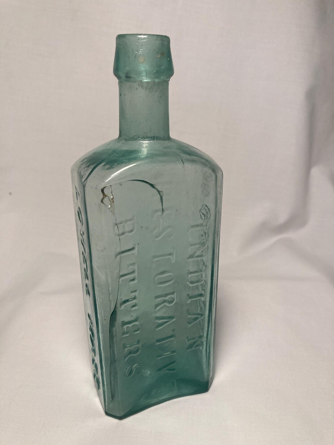 C1840-50s Dr. Geo. Pierce's Indian Restorative Bitters Lowell, Mass ...
