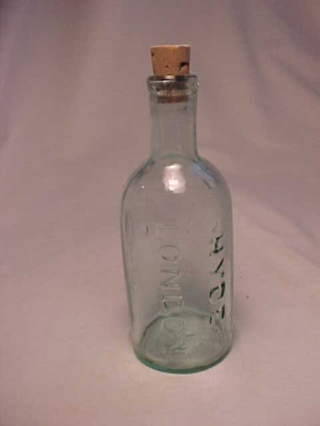 C1890s Hyde London Blown Glass Cork Top Pour Spout English Master Ink ...