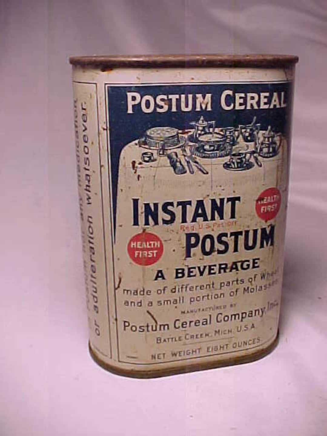 C1920s Postum Cereal Instant Postum Drink Postum Cereal Co. Limited ...