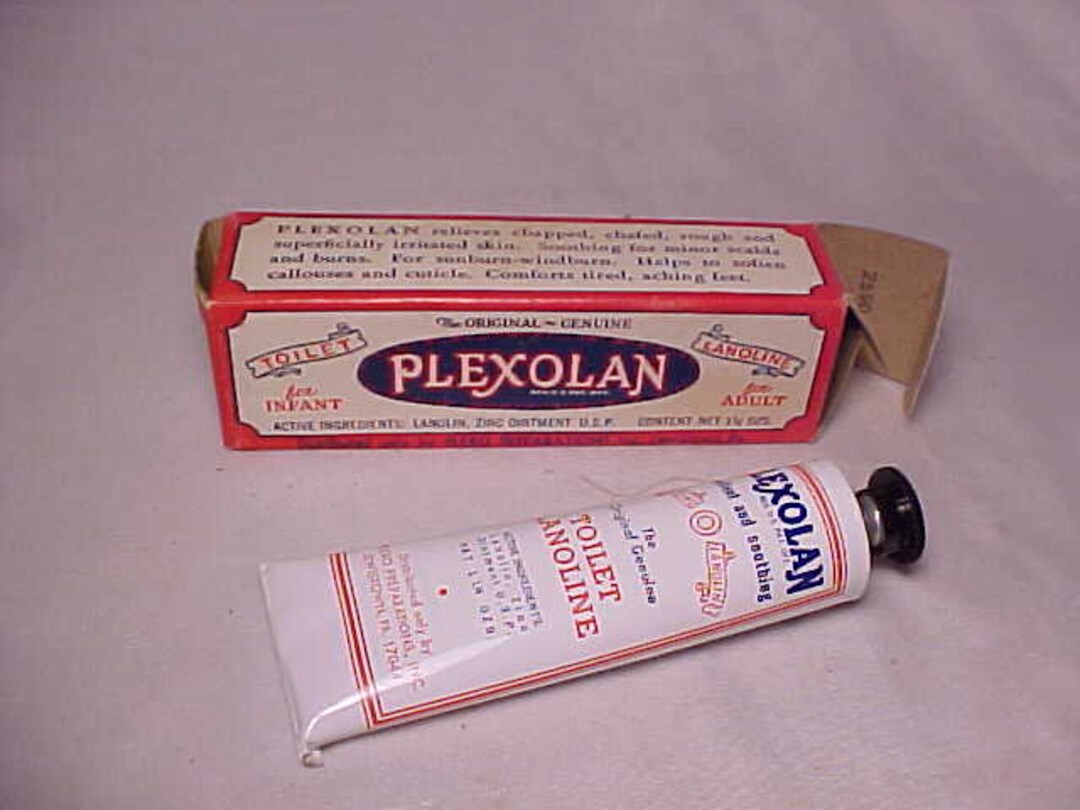 C1960s Plexolan Toilet Lanoline Cream Plexo Preparations Inc. - Etsy