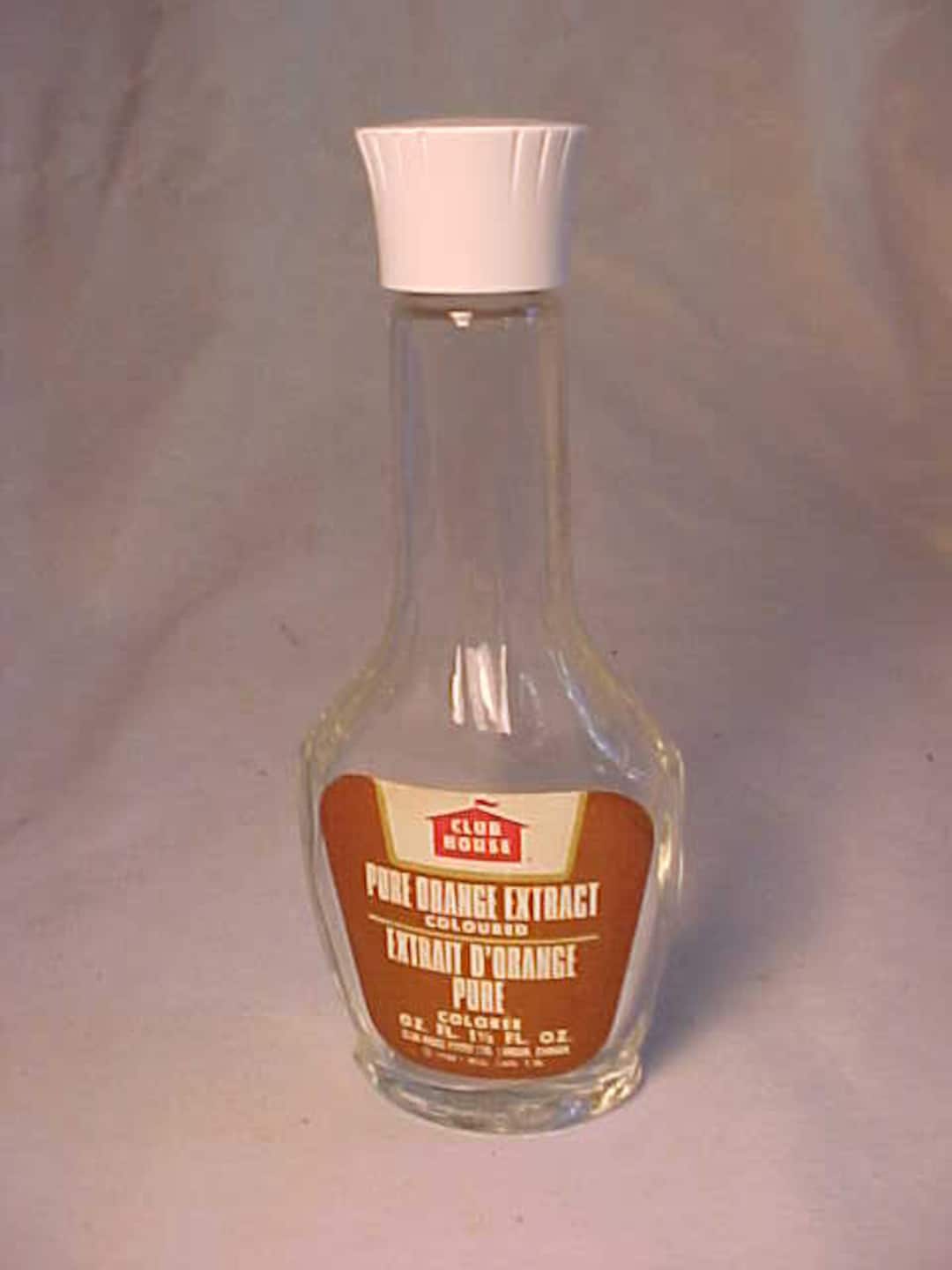 1968 Club House Pure Orange Extract Club Hose Foods Ltd. London, Canada ...