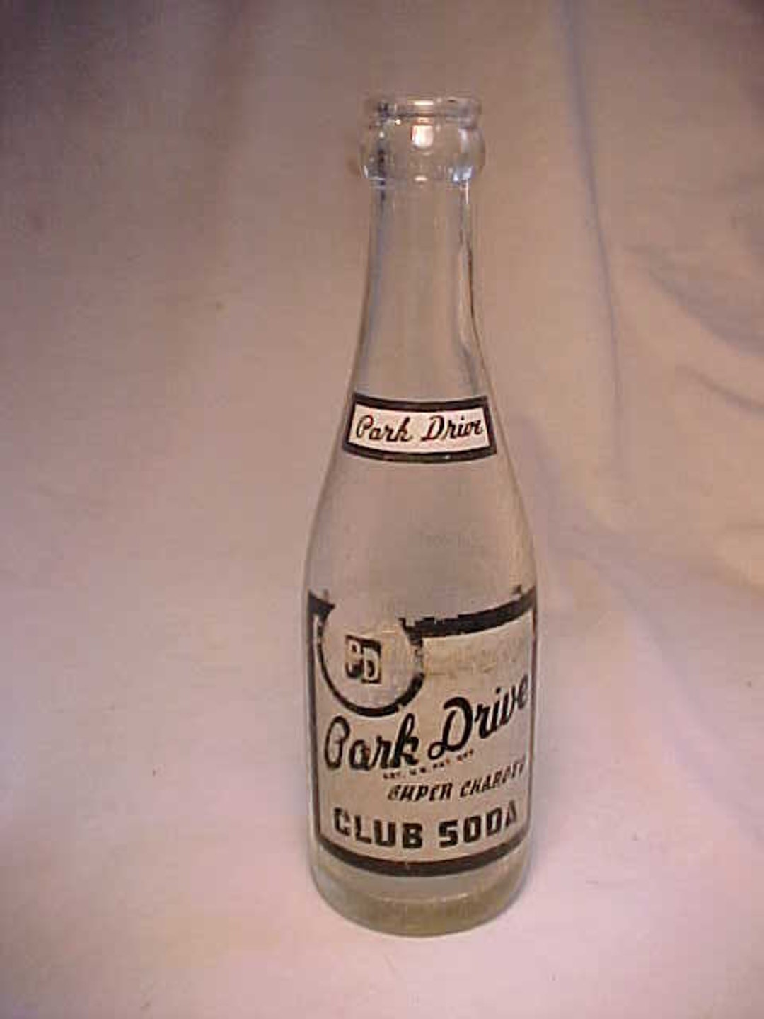 1953 Park Drive Super Charged Club Soda Park Drive Beverage Co ...