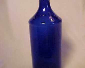 Cobalt Blue Ink Bottle - Etsy