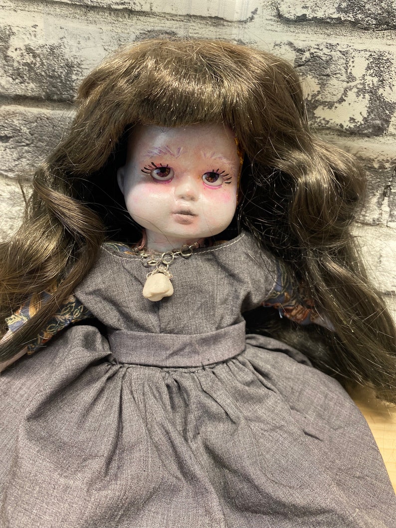 OOAK Kintsugi Art Doll, Spooky Reborn Girlie Zombieglam for the Strange ...