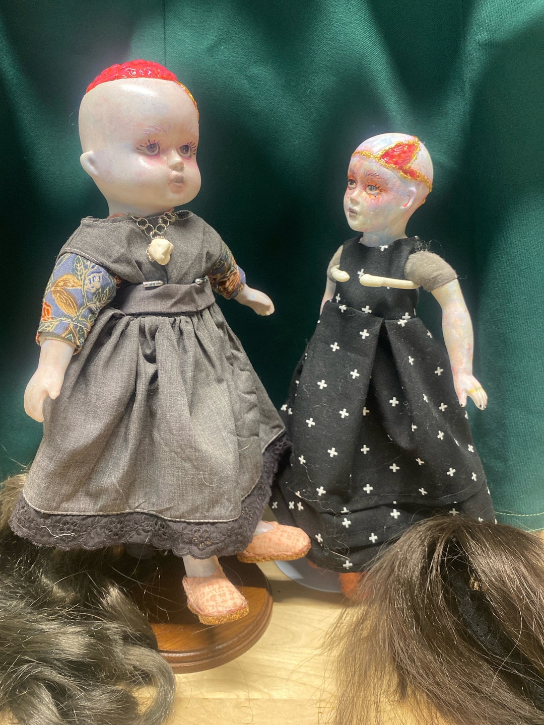 OOAK Kintsugi Art Doll, Spooky Reborn Girlie Zombieglam for the Strange ...