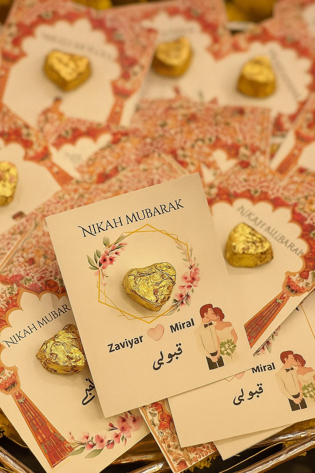 Nikah Mubarak Favor Tag: Islamic Wedding Printable Card (PDF) - Etsy