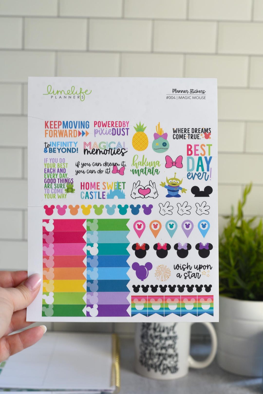 Magic Mouse Planner Stickers - Etsy