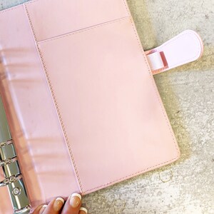 A5 6-hole Planner Binder - Nicole (pastel) Watercolor Design - Etsy