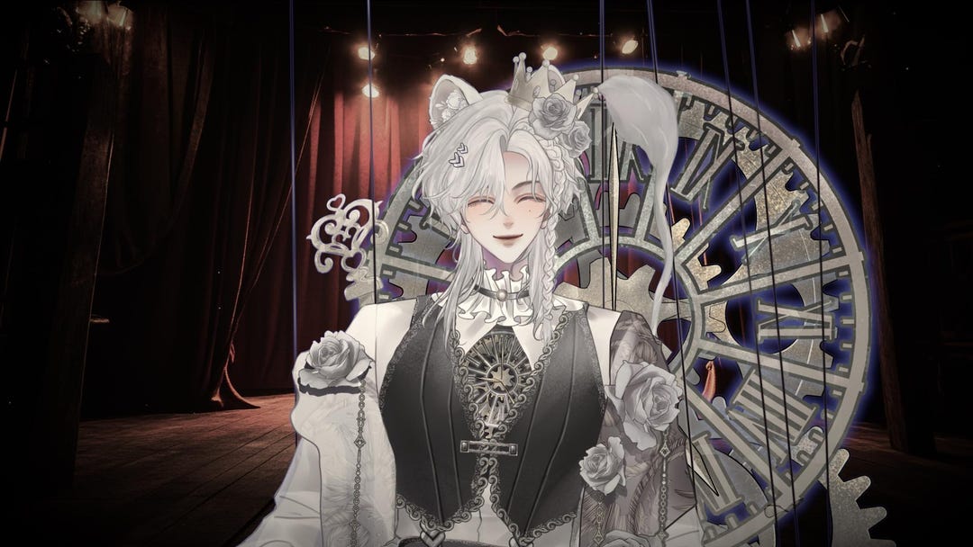 Live2d Model 【lion 2.0 White Ver. 】 Vtuber Model - Etsy