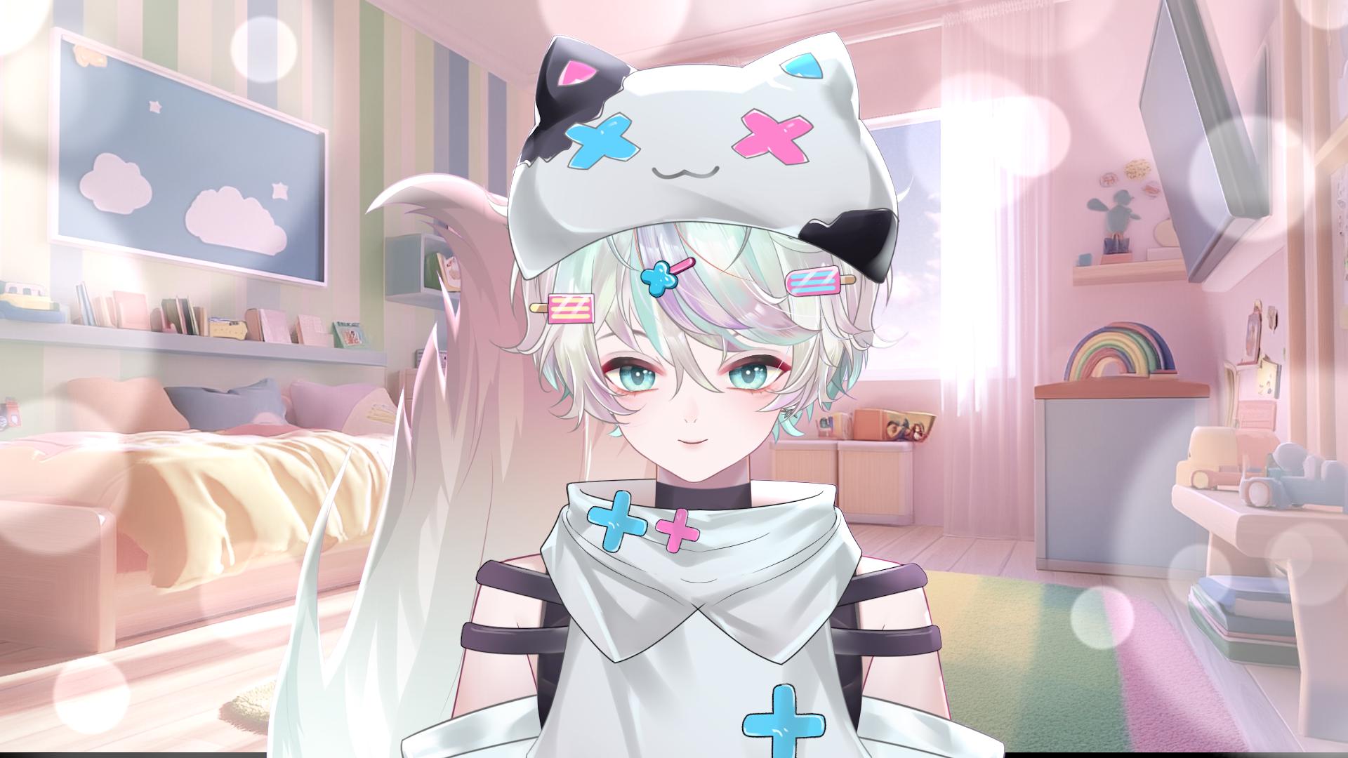 Live2d Model Squirrel Boy Summer Ver. (three Forms) Vtuber Model - Etsy
