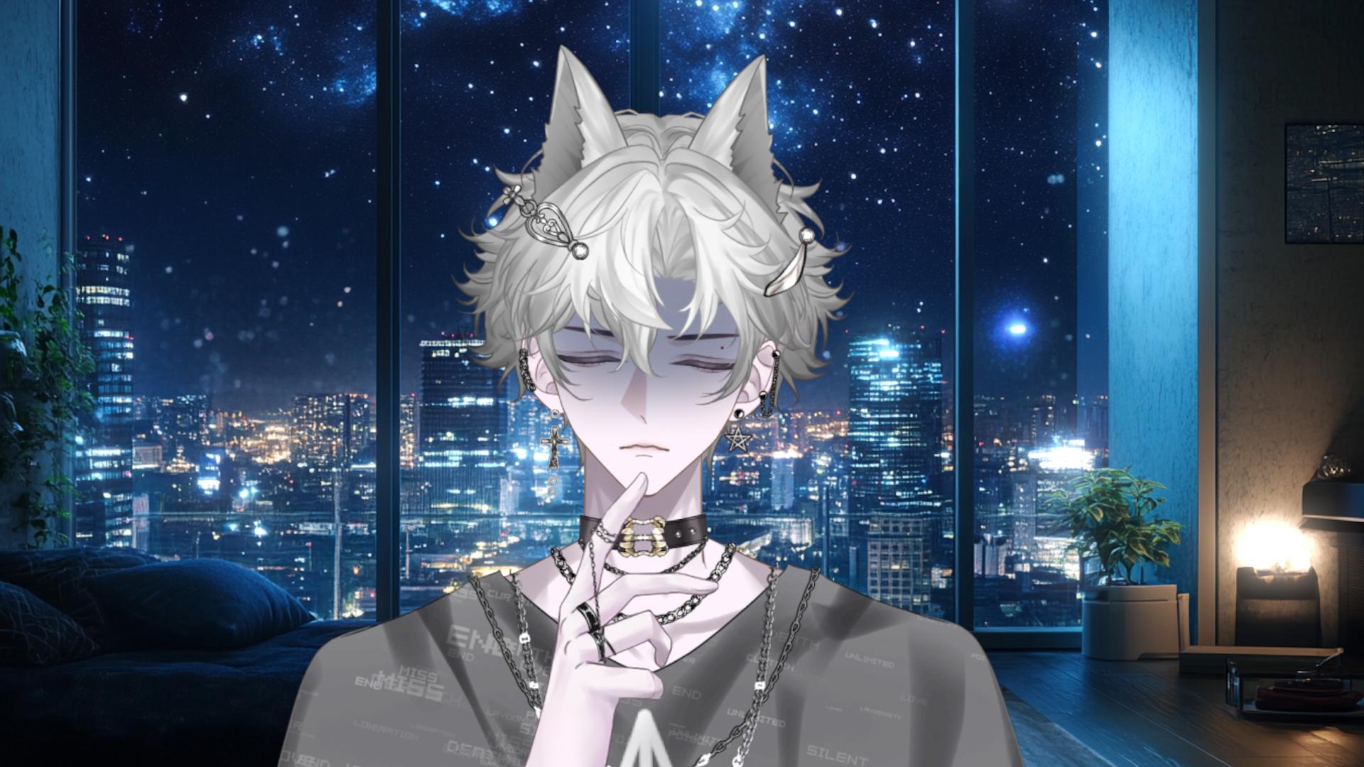 Live2d Model 【phelix Gray Ver.】 Vtuber Model - Etsy