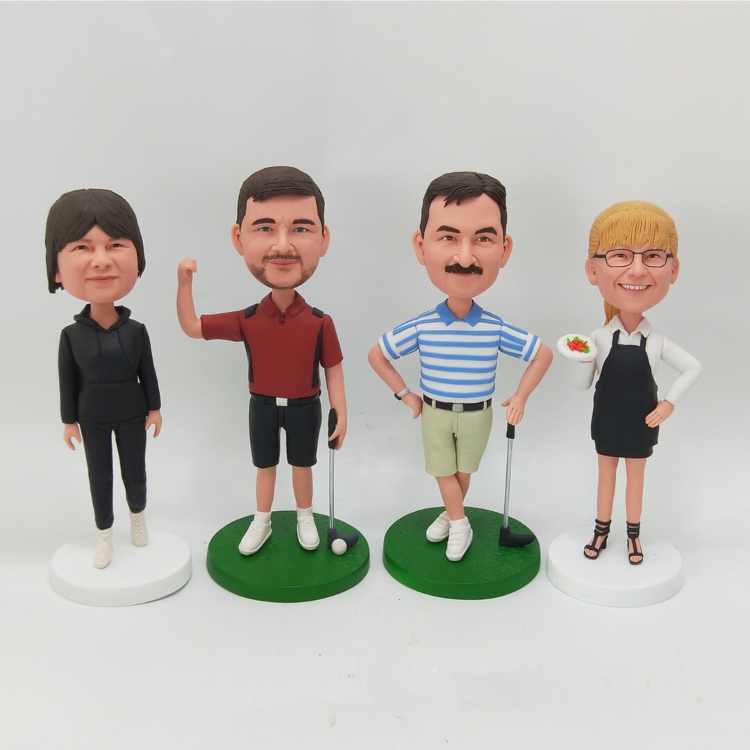 Custom Golf Bobbleheads, Dad Golf Golf Bobblehead, Golf Gifts for Him ...