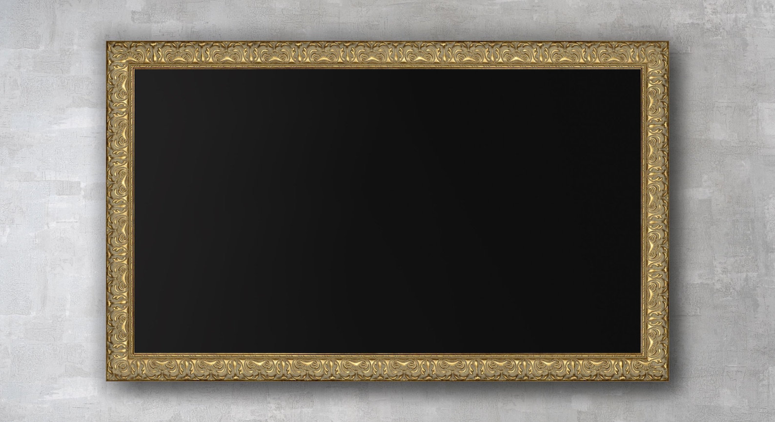Verity Ornate Gold TV Frame – Universal Quality Tv Frame for Sony ...