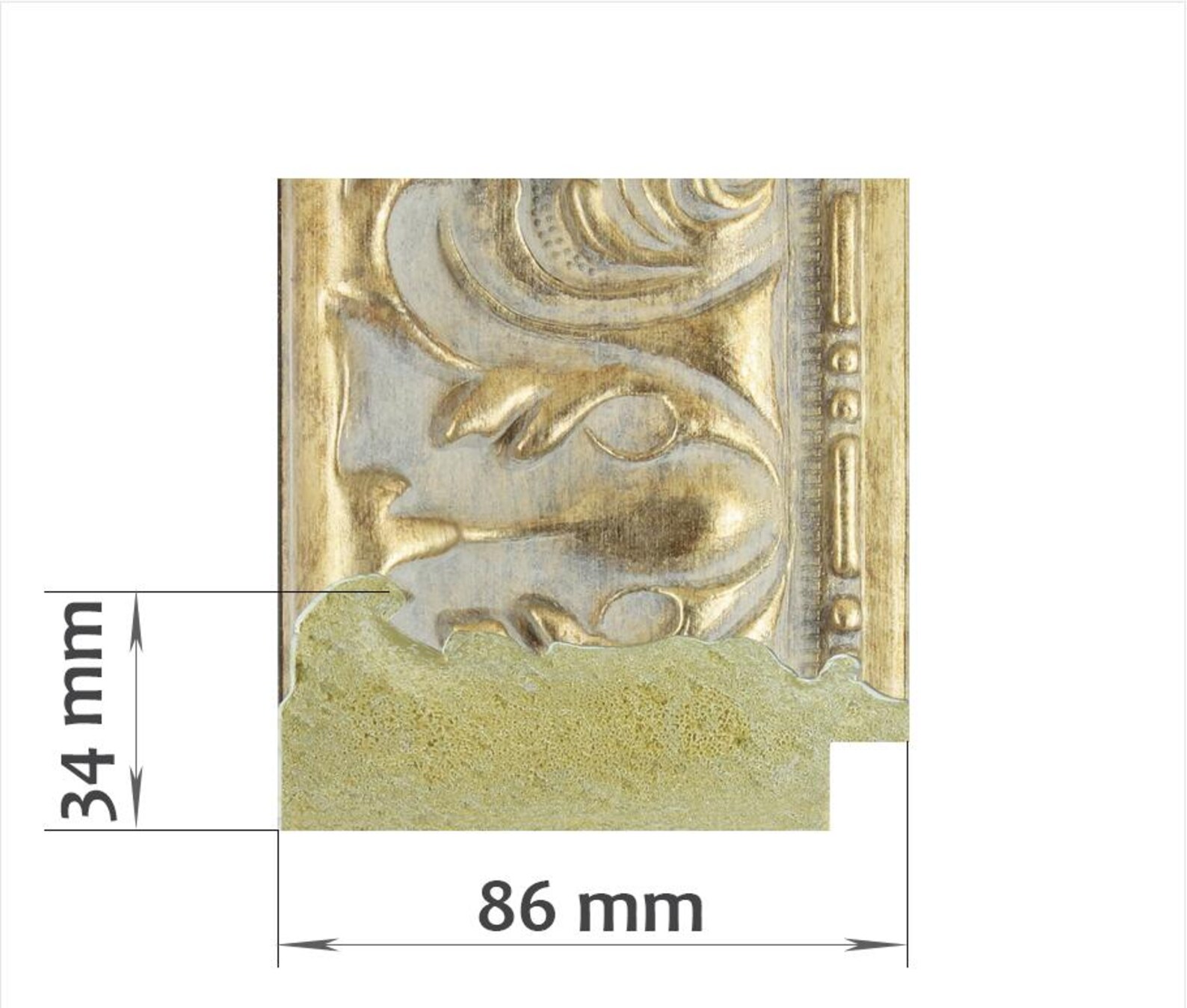 Verity Ornate Gold TV Frame – Universal Quality Tv Frame for Sony ...