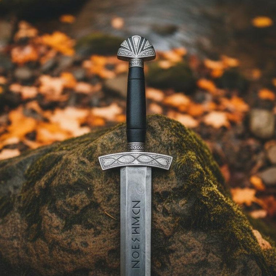 Handmade Northmen Sword Replica | Viking-inspired Medieval Display Wall ...