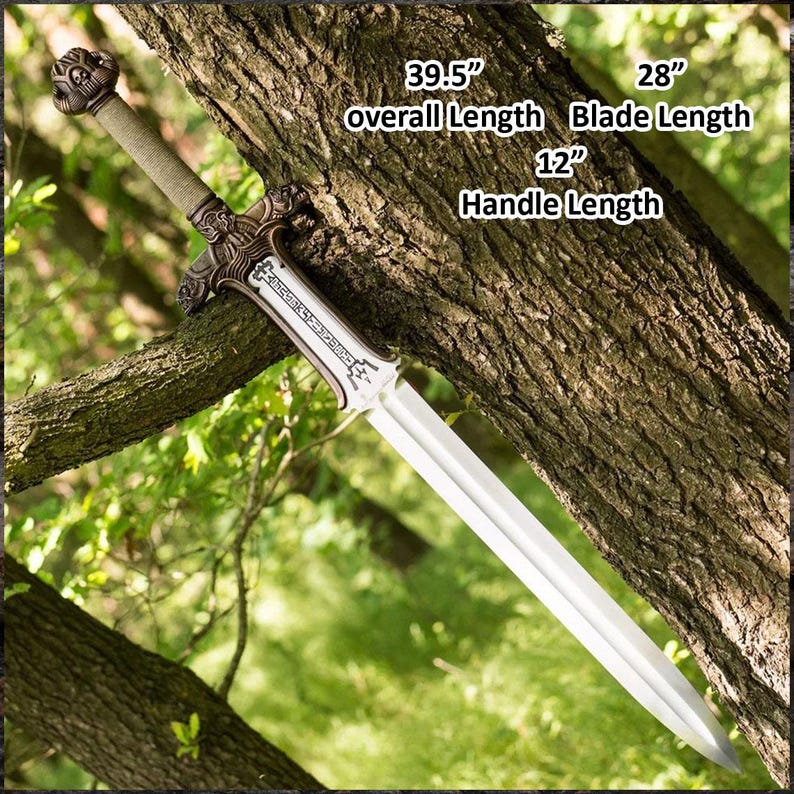 Handmade Conan the Barbarian Atlantean Sword Conan Father's Sword ...
