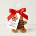 Gingerbread Man Christmas Gift Tags: Printable Holiday Treat Tag, Xmas ...