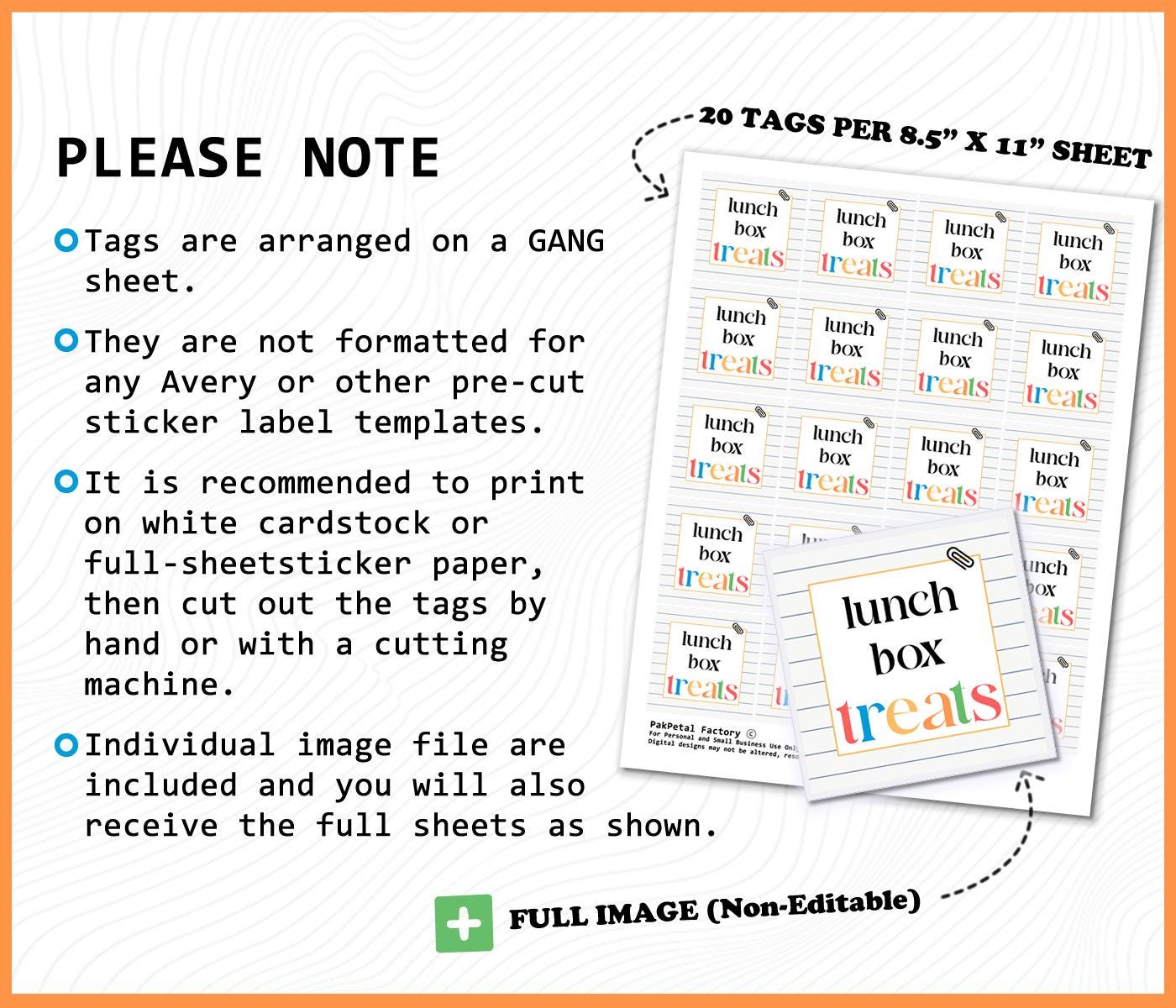 Printable Cookie Tags: Welcome Back Treats, Pastel Rainbow Gift Tag ...