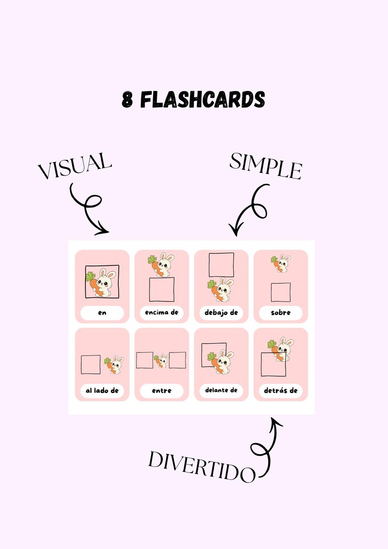 Tarjetas De Preposiciones + Tarjetas Para Emparejar | ESL Imprimible ...