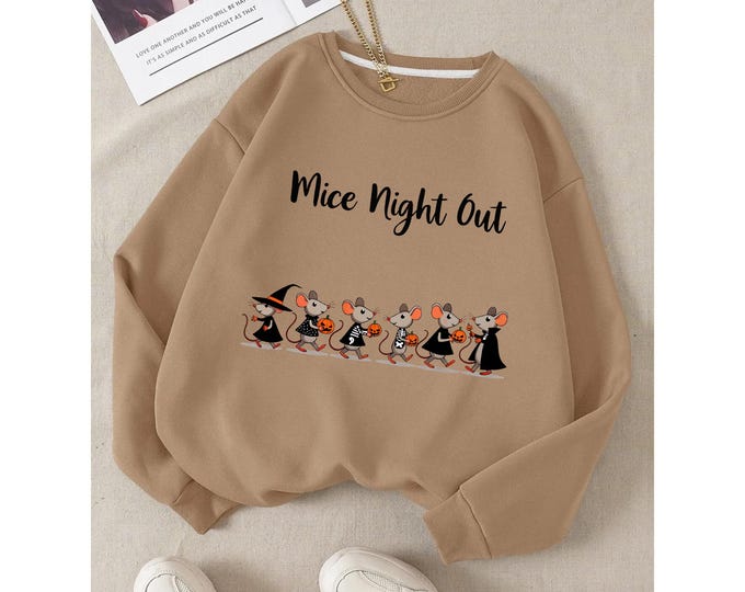 Halloween Mouse PNG Clipart, 12x Watercolor Mice With Candy Buckets ...