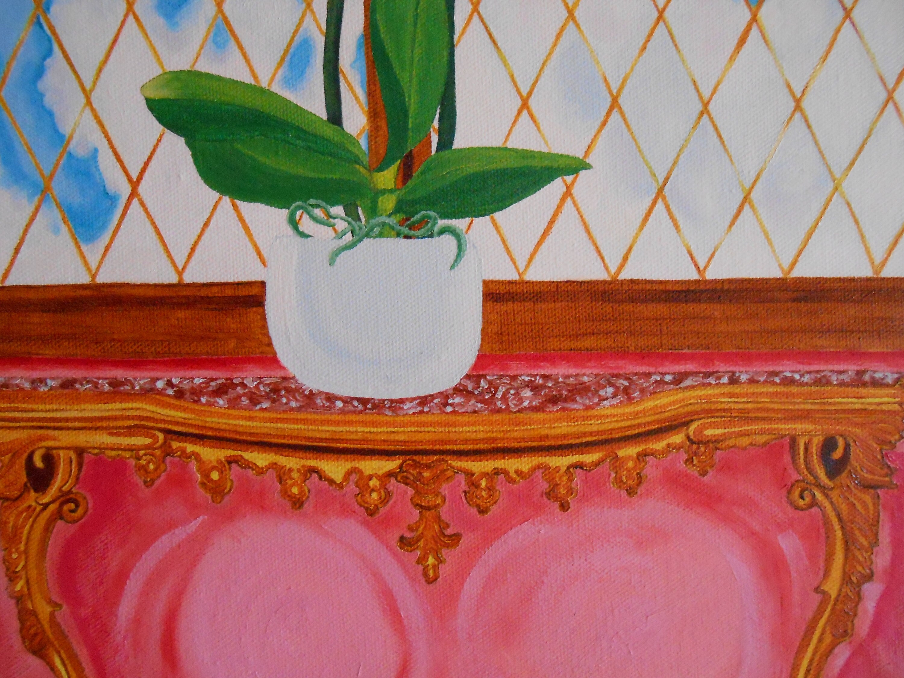 Posh Window Scene With Orchid - Etsy UK