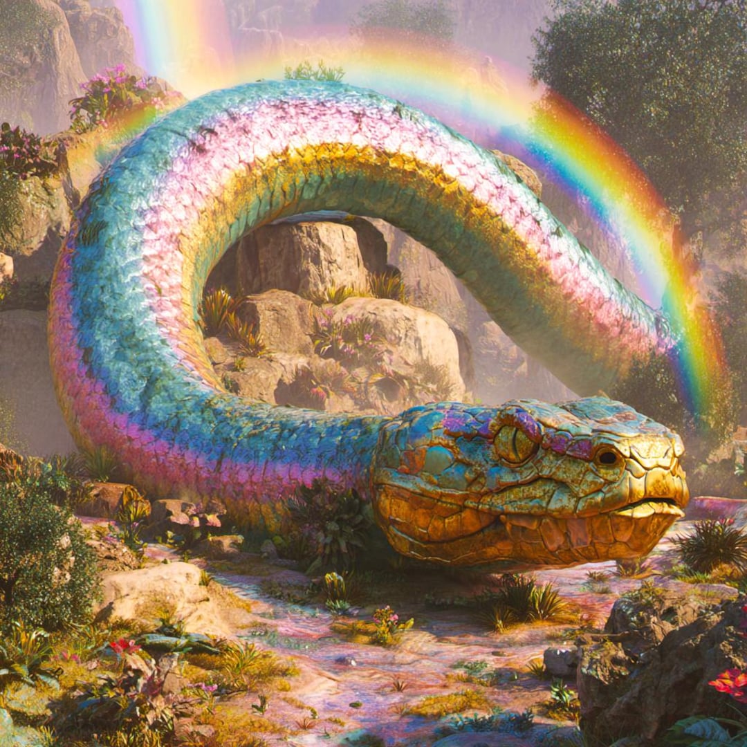 Rainbow Serpent | Attunement of Life-flow Mastery (charged Digital ...