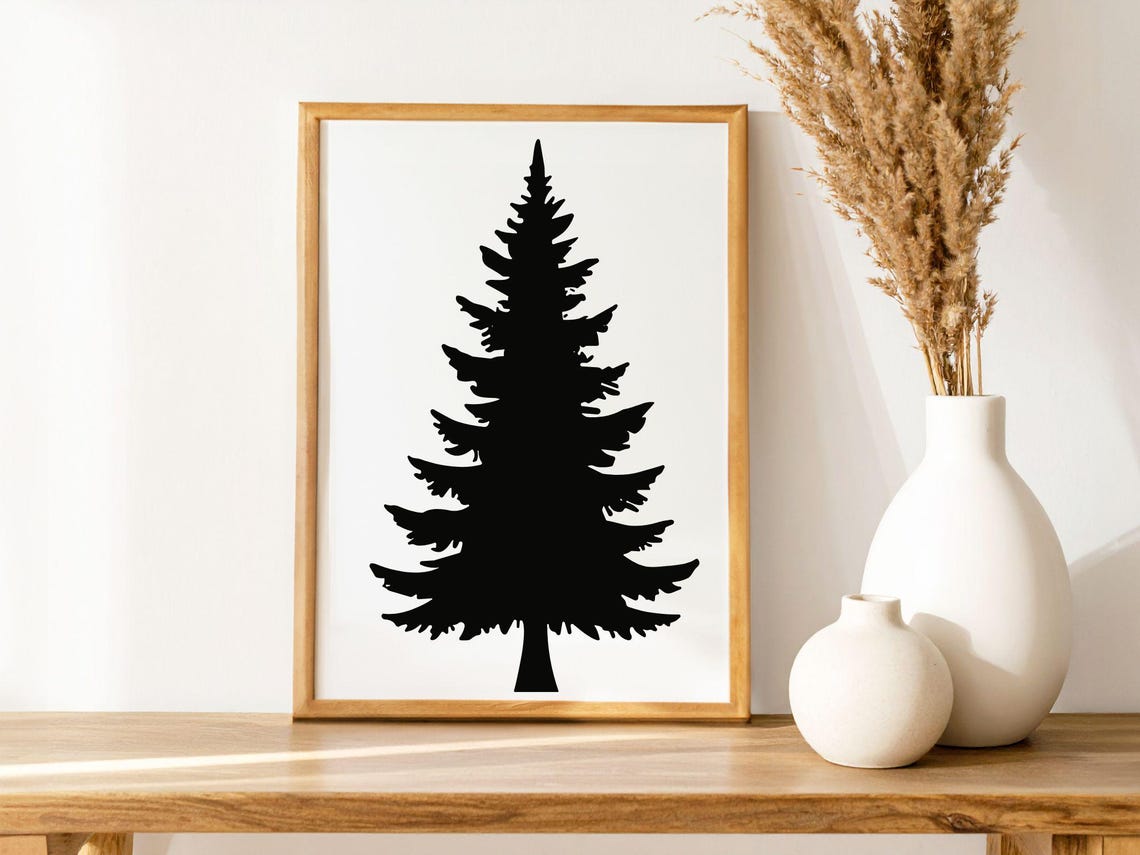 Pine Tree SVG Bundle, Forest Clipart (digital Download) - Etsy