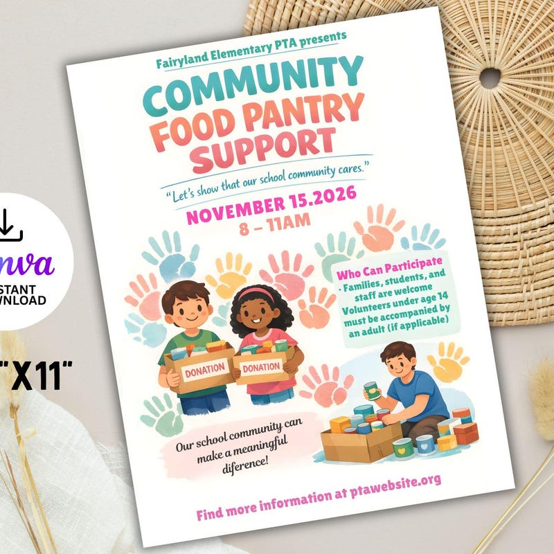 Community Outreach Flyer - Etsy