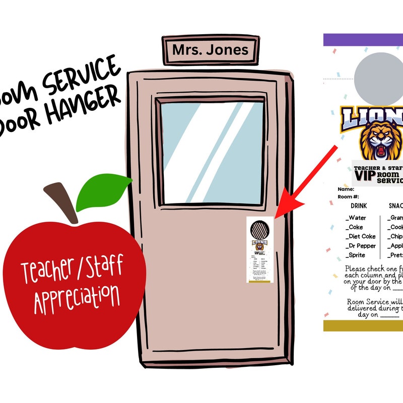 Teacher Room Service - Etsy